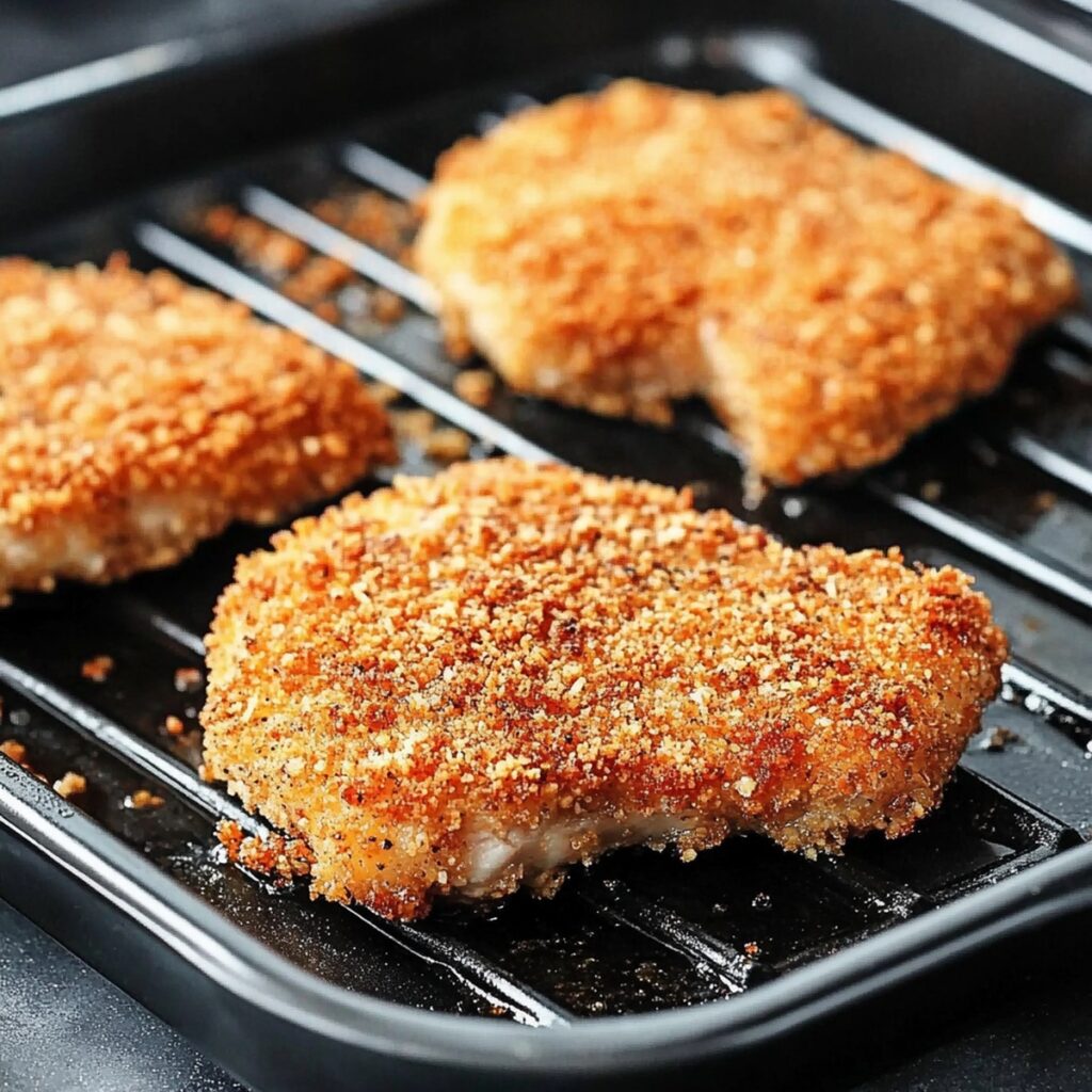 Sizzling Oven-Crisped Breaded Pork Chops Recipe - Cooking Crusade