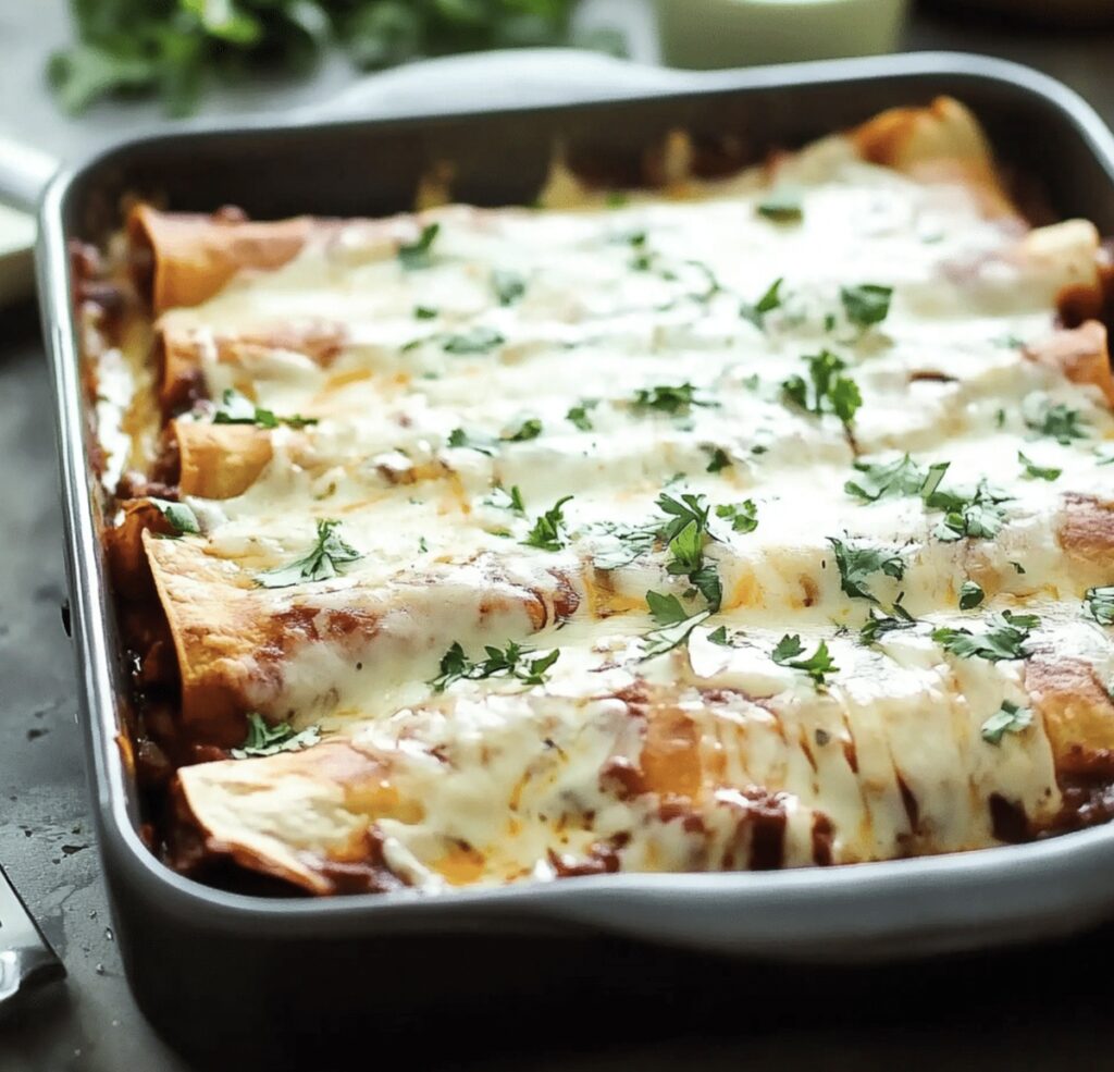 Zesty Shredded Beef Enchiladas Recipe to Spice Up Dinner - Cooking Crusade