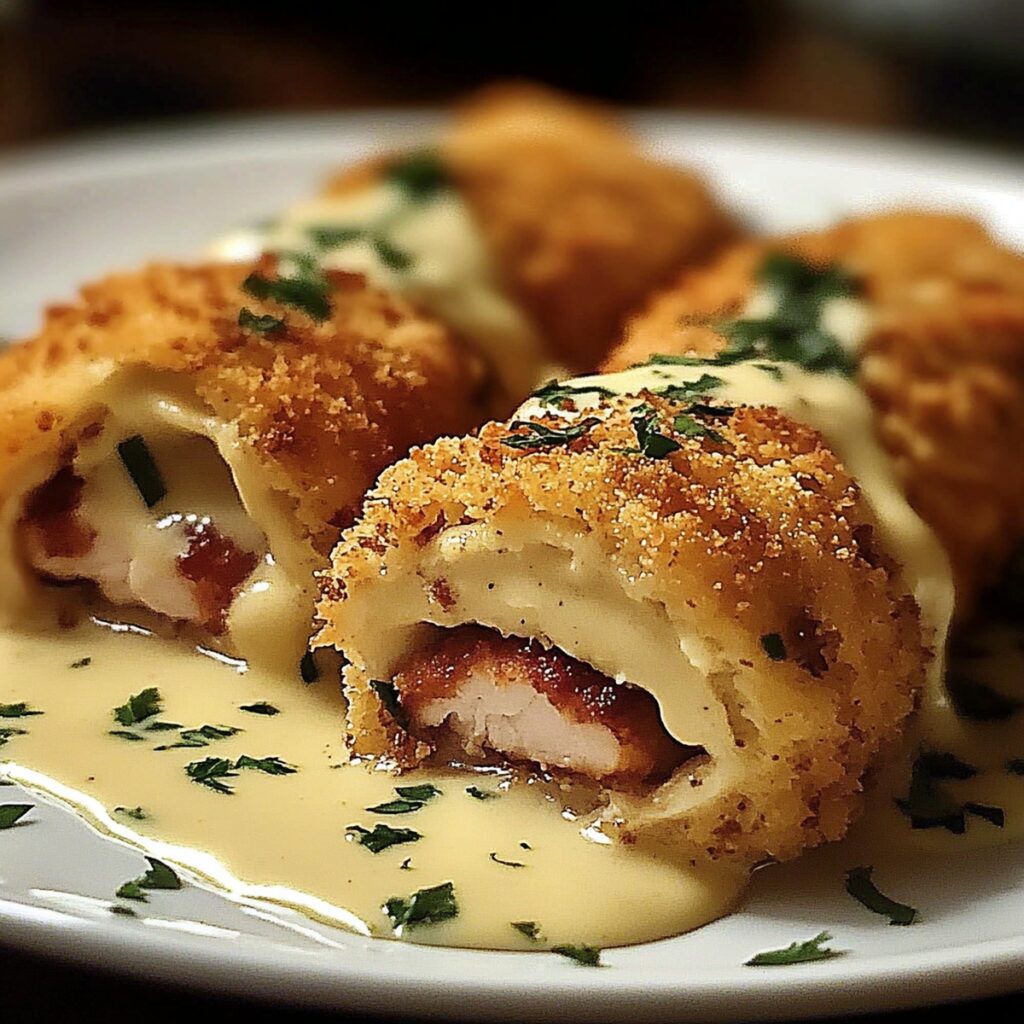 The Most Divine Stuffed Breaded Chicken Recipe Ever Created - Cooking ...