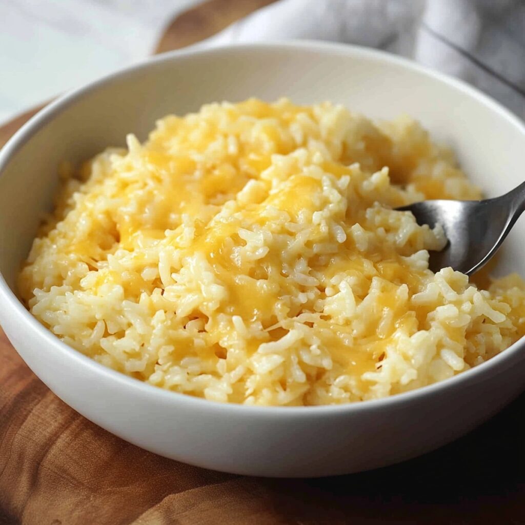 Irresistibly Creamy Cheesy Rice Recipe: Comfort in a Bowl - Cooking Crusade